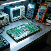 China Green Soldermask Prototype PCB Assembly Customized Outer Cu Weight 0.5-4oz Electronic Solutions for sale