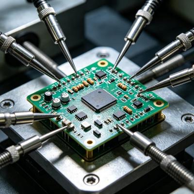 China 8 Layer Rigid Printed Circuit Board Complex Electronic Precision Circuitry Production for sale