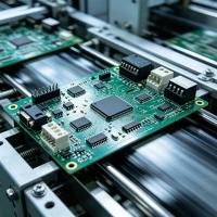 China Compact Industrial Electronic Circuit Assembly Min Line Space 0.1mm OEM for sale