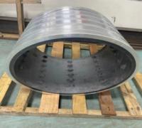 China Size Customized Silicon Carbide Grinding Ceramics Black SiC Structure Parts Used In Grinding for sale