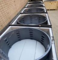 China Size Customized Silicon Carbide Grinding Ceramics Black SiC Structure Parts Used In Grinding for sale