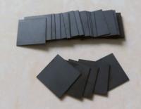 China Size Customized Black And Dark Grey Silicon Nitride Ceramic Substrates for sale