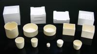 China High Purity Wihte Alumina Crucibles Burn Solid Materials Al2O3 Crucibles Transpiration, Concentration Or Crystallization for sale