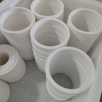 China Size Customized Hot Press Boron Nitride Ceramic Parts High Thermal Hot Pressed Boron Nitride BN Insulating Ring for sale