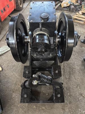 China 12 Ton Traveling Device Mining Locomotive Wheel Set Leaf Spring Suspension Integrated Gearbox for sale