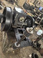 China 5T Traveling Device Integrated Wheel Set Assembly Leaf Spring Suspension for Mining Locomotive for sale