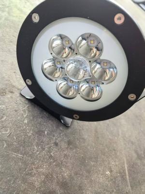 China 5 Inch Round LED Locomotive Headlight 80W 6400LM IP68 Explosion Proof Design for Mining Rail Haulage for sale