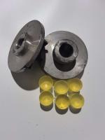 China Cast Iron Jaw Coupling Spider Insert for Mining Locomotive and Industrial Drive Systems for sale