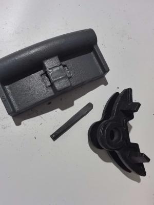 China Heavy Duty Cast Iron Locomotive Brake Shoe High Friction Coefficient Wear Resistant for sale