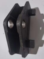 China Heavy Duty Cast Iron Locomotive Brake Shoe High Friction Coefficient Wear Resistant for sale