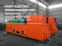 China 10 Ton Flameproof Wiring-Free Electric Mining Locomotive and Flameproof Battery Locomotive for Small Output Irregular Roadways for sale