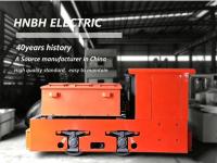 China 5ton 500mm Track Gauge Flameproof Battery Locomotive Electric Mining Locomotive for Safe Underground Haulage for sale