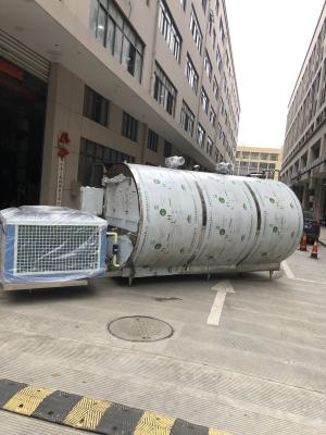 China Stainless Steel Milk Cooling Tank With Great Thermal Insulation Performance for sale