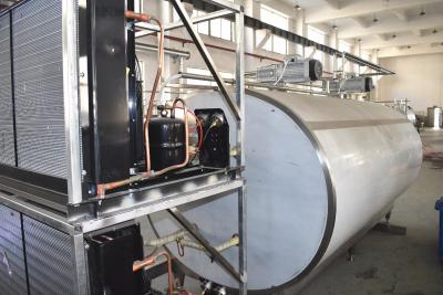 China High Efficiency 2000L Milk Dari Cool Tank Energy Saving for sale