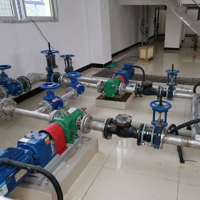 China Pressure Stable NBR Rotary Lobe Pump Practical Filter Press Feed for sale