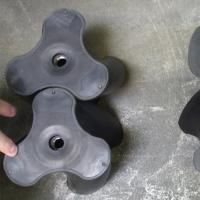 China Submerged Slurry Industrial Lobe Pump NBR Rubber 180-200 Rpm for sale