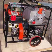 China Mobile Skimmer Rotary Lobe Pump FKM Rubber For Pontoon Or Tracked Vehicle for sale