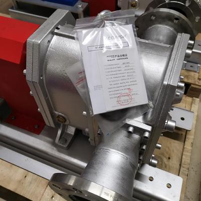 China SS304 Waste Oil Small Rotary Lobe Pump Anticorrosive Practical for sale