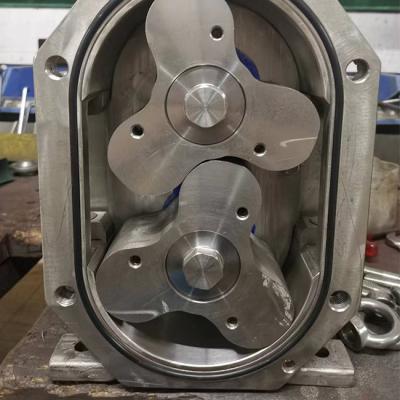 China Stable Anti Aging Chemical Lobe Pump Corrosion Resistant 316 Stainless Steel for sale