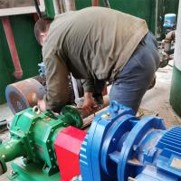 China Solids Resistant Chemical Lobe Pump Rubber Stable For Wastewater for sale