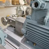 China SS304 Food Grade Sanitary Lobe Pump For Thin Juice Syrup Milk for sale