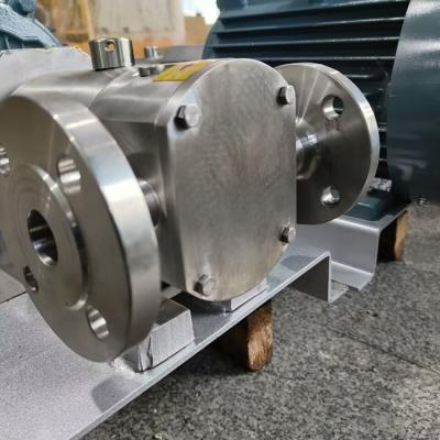 China 50HZ SS304 Sanitary Transfer Lobe Pump Anti Corrosion 1.6 Mpa for sale