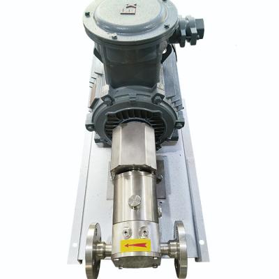 China CE Stainless Steel Rotary Lobe Pump 10-650 Rpm High Viscosity for sale