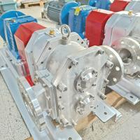 China Stainless Steel Positive Displacement Lobe Pump 0.8 Mpa Multipurpose for sale
