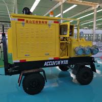 China NBR Rubber Emergency Water Lobe Pump , Wear Resistant Lobe Water Tanker Pump for sale