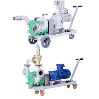 China Anticorrosive Stable Water Pump Emergency , Chemical Resistant Hand Cart lobe Pumps for sale
