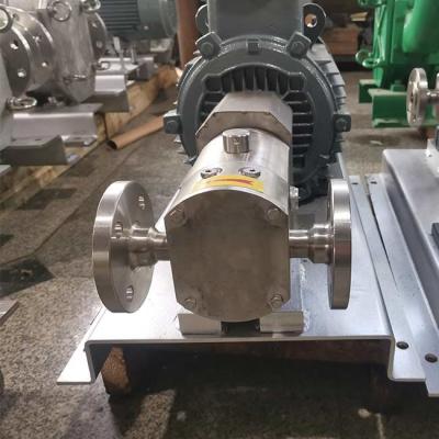 China Portable Rubber Hazardous Material Lobe Pump Explosion Proof for sale