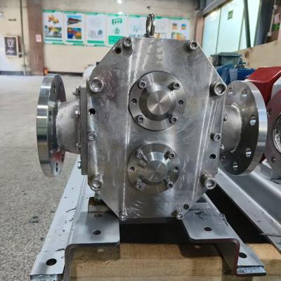 China 11-55KW Three Lobe Pump , Petroleum Rotary Lobe Positive Displacement Pump for sale