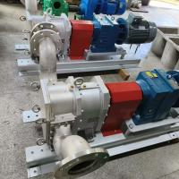China Stable Antiwear Food Waste Sludge Lobe Pump , Multifunctional Lobe Rotory Pump for sale