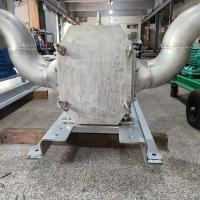 China Hydraulic Driving Rubber Lobe Pump Anti Abrasion Multi Function for sale