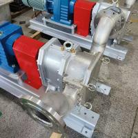 China FDA Practical Stainless Steel Lobe Pump Durable For Yogurt Transport for sale