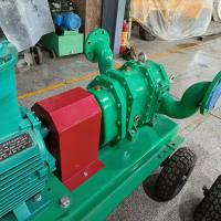 China Solid Resistant Food Waste Lobe Pump , Anticorrosive Steel Lobe Pump for sale