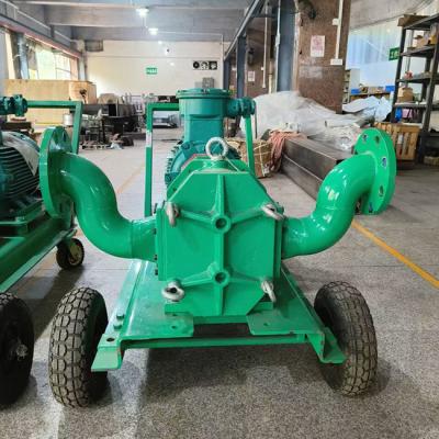China Portable Hand Cart Mobile Diesel Pump Anticorrosive Self Priming for sale