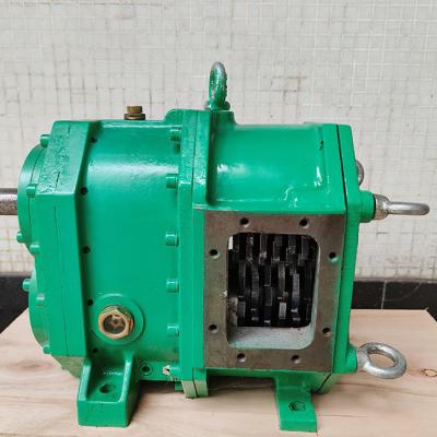 China Durable Electric Twin Shaft Grinder For Chop Glass Wood Plastics for sale