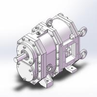 China Practical 4M/S WWTP Shaft Grinder , Abrasion Resistant Dual Shaft Grinder for sale