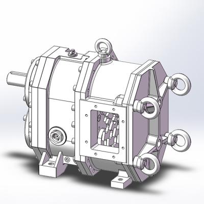 China Antiwear Durable WWTP Multi Crusher , Multifunctional Double Shaft Grinder for sale