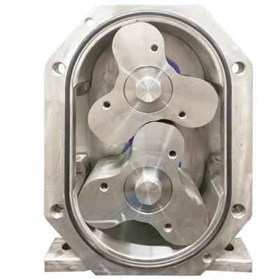 China SS416 Positive Displacement Lobe Pump , Anticorrosive Jam Transport Lobe Pump for sale