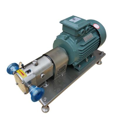 China Chemical 316L Stainless Steel Lobe Pump Anti Corrosion Durable for sale