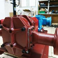 China Wear - Resistant Sludge Feed Pump Lobe Pump With NBR Coating Rotor for sale