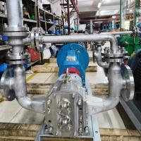 China 316SS Titanium Dioxide Wastewater Lobe  Pumps With Safety Valve for sale