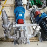 China 316SS Titanium Dioxide Wastewater Lobe  Pumps With Safety Valve for sale