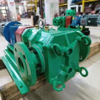 China Tri - Lobe Rotors High Viscosity Oil Sludge Pumps With Explosion - Proof Motor for sale