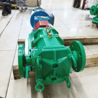 China Tri - Lobe Rotors High Viscosity Oil Sludge Pumps With Explosion - Proof Motor for sale