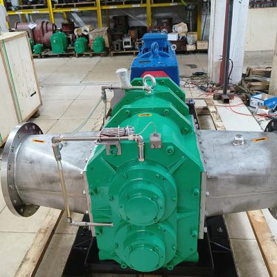 China Large Flow High Pressure 25bar Rotary Lobe Pump For MBR Treatment for sale