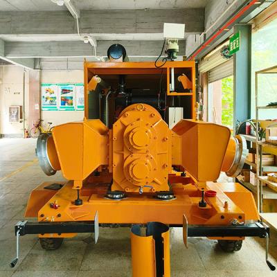 China Large Flow Mobile Rotary Lobe Pump Truck For Disaster Relief for sale