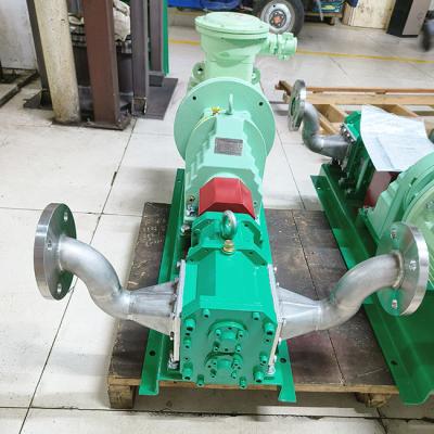 China High Self - Priming Rubber Rotor Sludge Lobe Pumps Horizontal Mounting for sale